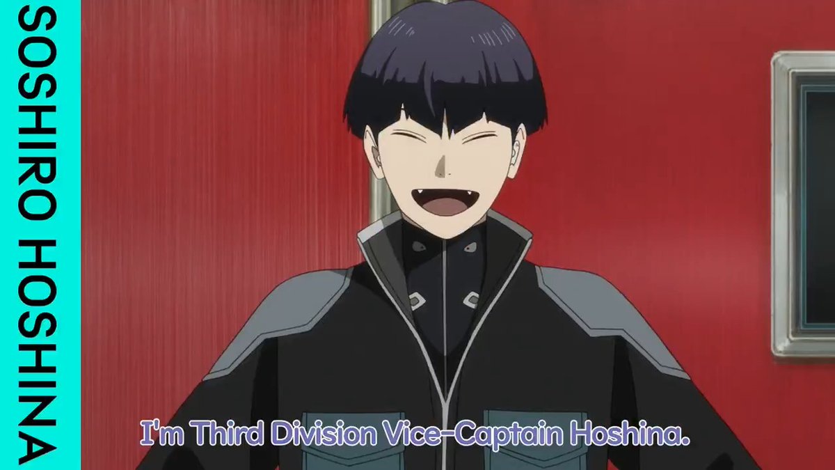 Vice-Captain Hoshina can go from smiling to slaying on a whim. 😸 ...