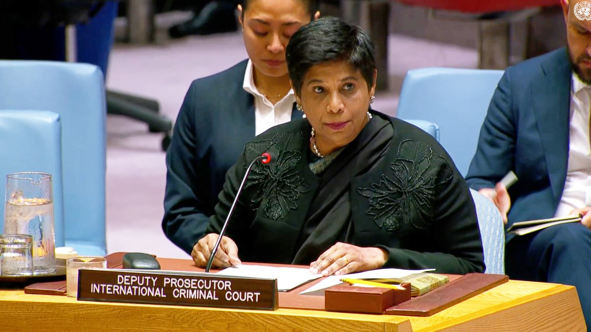 #ICC Deputy Prosecutor Nazhat Shameem Khan to #UNSC: The Office... | 24vids