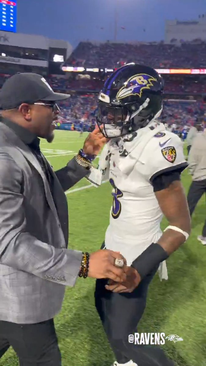BALTIMORE LEGENDS. 🐐 Ray Lewis Lamar Jackson by Baltimore Ravens | 24vids