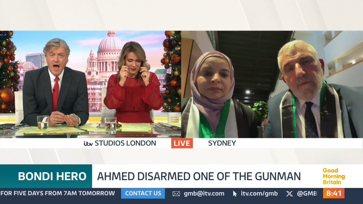 The father of Ahmed al Ahmed, the hero who wrestled a gun off a madman ...