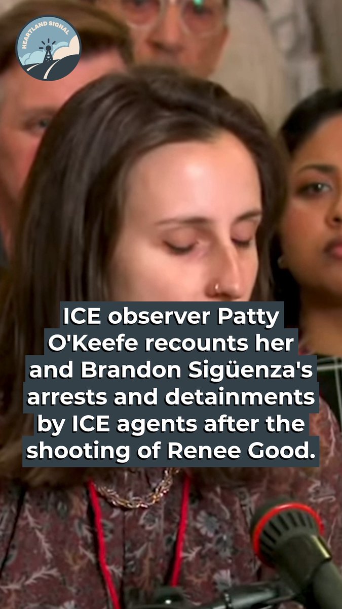 ICE observer Patty O'Keefe recounts her and Brandon Sigüenza's arrests ...