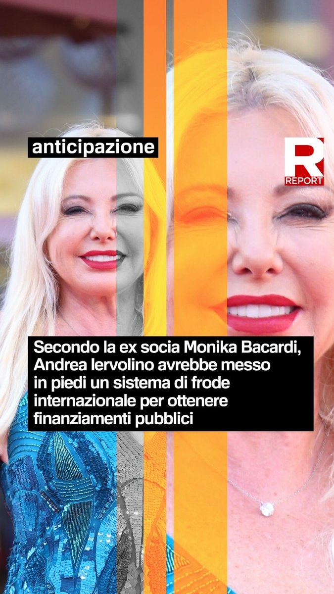 Monika Bacardi è stata per anni socia della società cinematografica ...