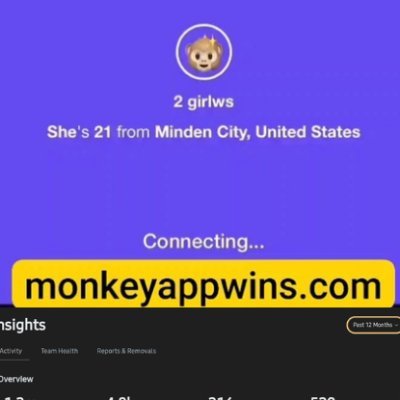Join Monkey App Wins! #monkeyapp #ometv #omegle #thundrfull #thundr ...